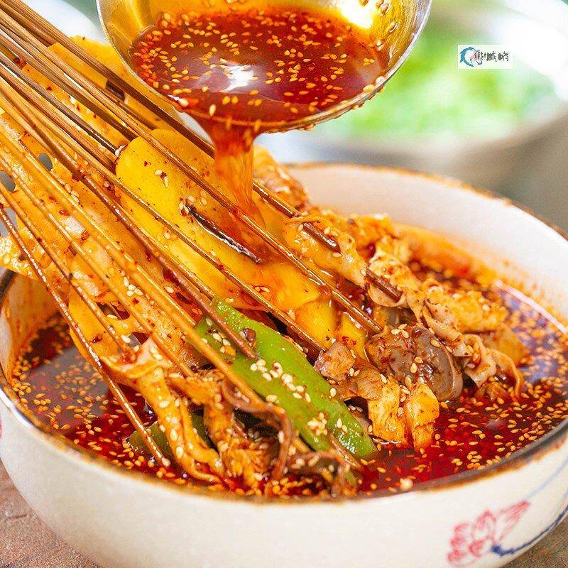 现货丰陆堂乐山钵钵鸡调料冷锅串串底料冷串串调料商用麻辣烫火锅