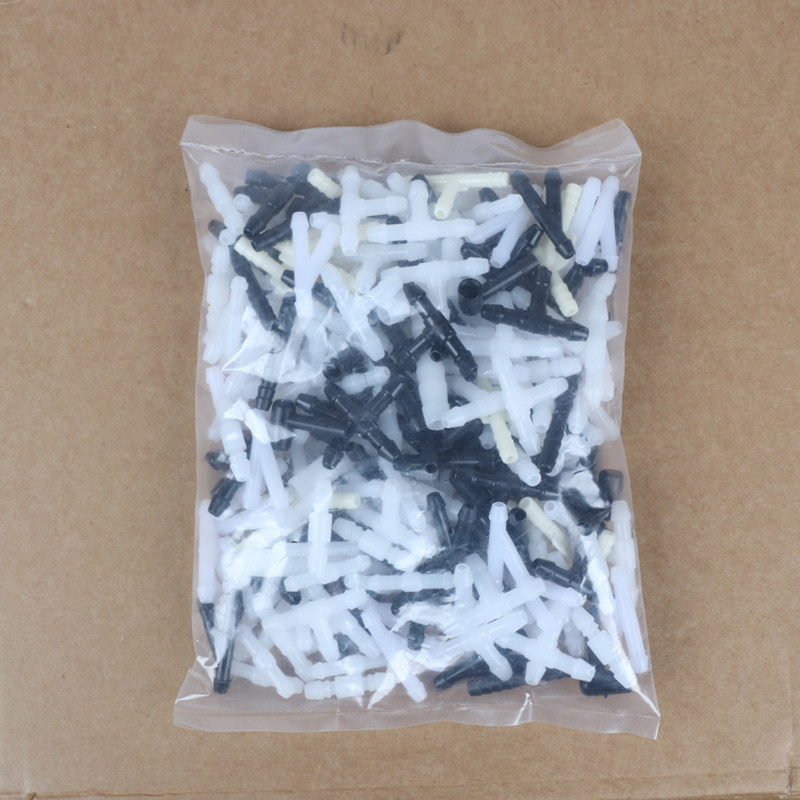 汽雨刷器喷水管塑料橡胶管通直通斜通卡扣型管卡子