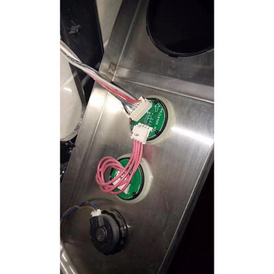 适用于 通力电梯按钮 黑面圆按钮A4J16465 A4J16467 A4J20057 A2