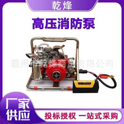 森林火场救援压消防泵串联双缸四冲程重型消防水泵流量≥150L/m