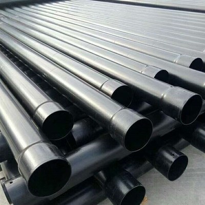 NH热浸塑钢管涂塑钢管电力穿线地埋保护管热浸塑弯头管枕