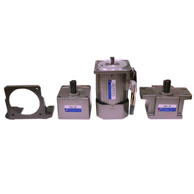 120W调速电机马达单相交r流220V配齿轮减速箱5GU-15K带调速器可逆