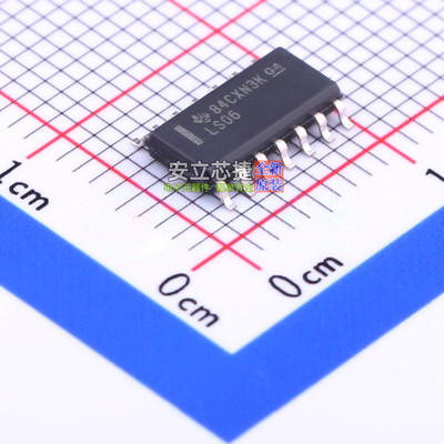 反相器 SN74LS06DR SOIC-14 TI/德州 电子元器件配单全新原装