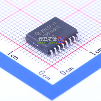 隔离式RS485/422收发器 ISO3086TDWR SOIC-16 TI/德州 电子元器件