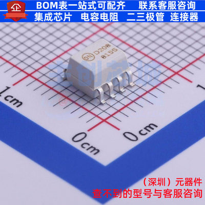 晶体管输出光耦 MOCD208R2M SOIC-8 onsemi(安森美) 电子元件配单