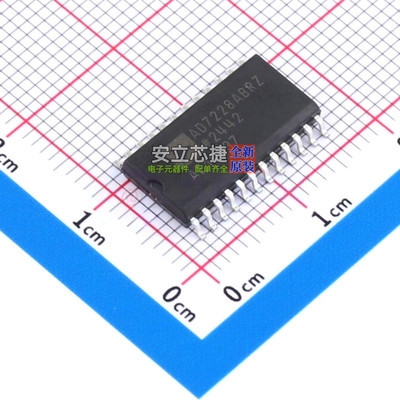 数模转换芯片DAC AD7228ABRZ SOIC-24 ADI(亚德诺) 电子元件配单