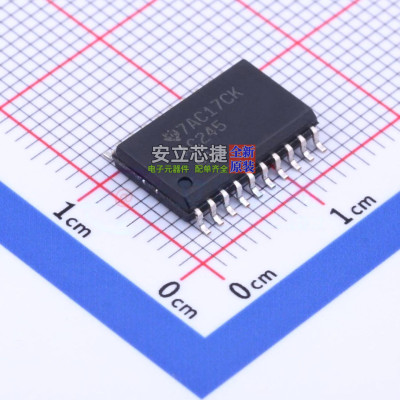 缓冲器/驱动器/收发器 SN74AC245DWR SOIC-20 TI/德州 电子元器件