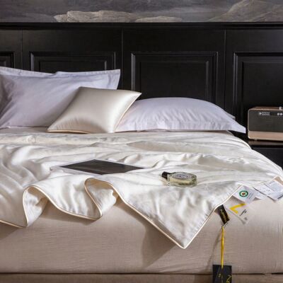 辽锦高端柞蚕丝秋冬被