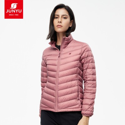 君羽户外羽绒服男女款90鹅绒800蓬秋冬轻薄时尚短款羽绒衣C52021