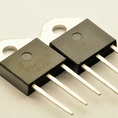 双向可控硅 BTA41800B BTA41 41A/800V TO3P高压