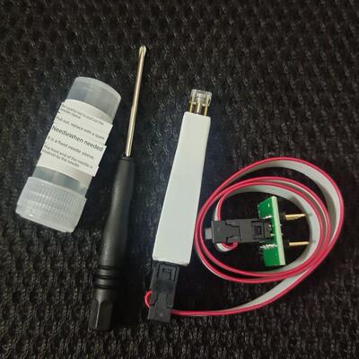 SOP8 SIOC8 烧录读写测试探针芯片汽车仪表PCB板程序下载线