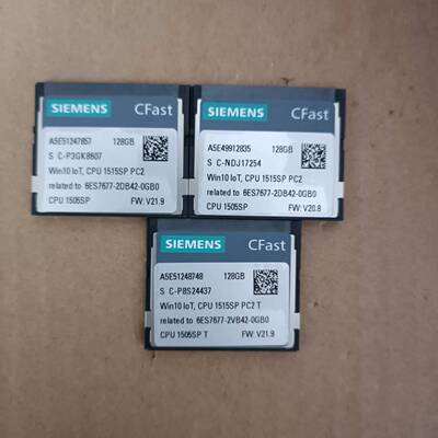可维修西门子CFast卡128GB，型号6ES7677-2VB42议价