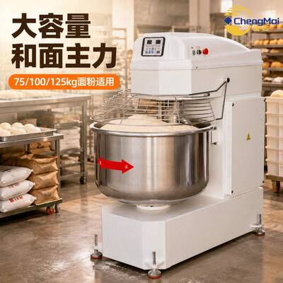 Commercial Spiral Dough Mixer双动双速和面机 面包披萨揉面机