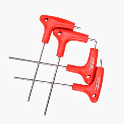 力易得内六角扳手T柄双头六角球头内六方平台六角匙螺丝六棱扳子