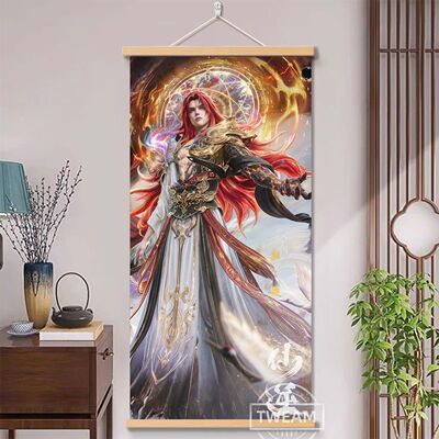 王林李慕婉仙逆联动和平精英三形态周边国漫装饰海报挂画卧室房间