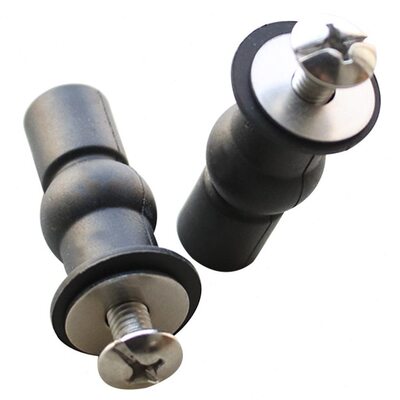 甄选M6 Toilet Seat Top Fix Seat Hinge Hole Fixings Well Nut
