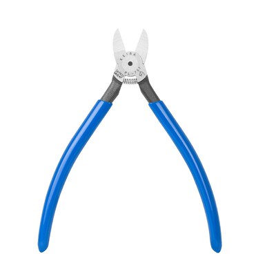 KEIBA马牌 PL-757塑料水口钳 45角斜嘴钳 平口剪切钳 7寸 175mm