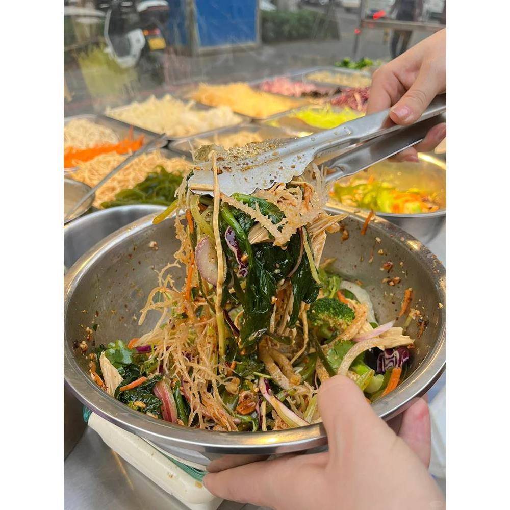 神经末梢凉菜三巨头塑胶跑道凉菜透明门帘魔芋素丝海蜇丝脆凉拌菜