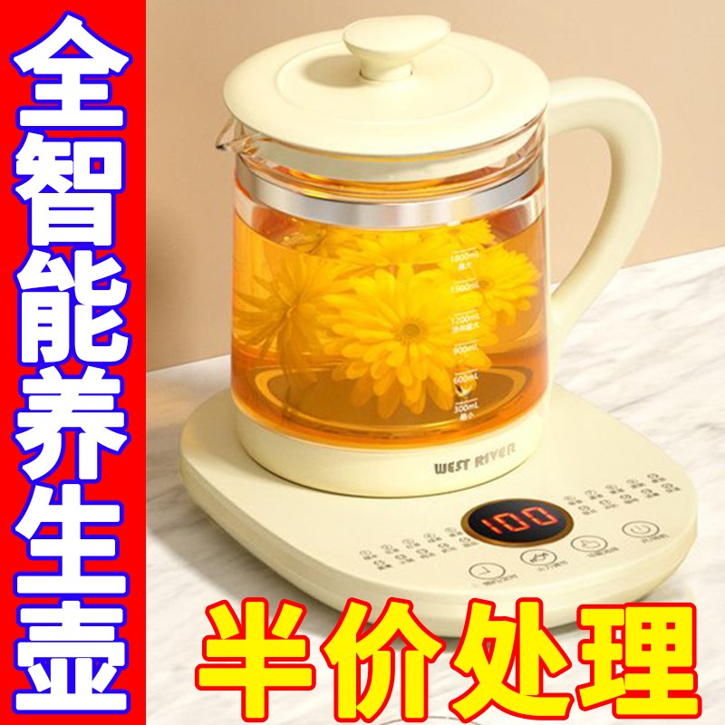 多功能养生壶家用恒温烧水壶煎药壶办公室电热杯全自动泡茶电煮锅
