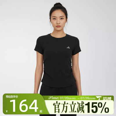 滔搏adidas阿迪达斯女子SFL SS TEE运动休闲短袖T恤KH2653