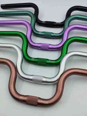 Rhum Xiaobu Guobu折叠自行车，铝合金m车把燕子车把彩色25.4车把