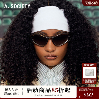 【韩火火推荐】A.SOCIETY  SUMMER系列时尚复古猫眼墨镜 MERRITT