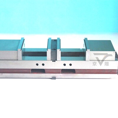 Q93160平口钳Q93100双开口虎钳等高可多台合并使用防止工件上浮