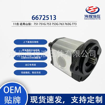 6672513山猫Bobcat液压泵适用751751G753753G763763G773
