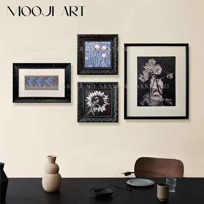 木吉/梦境之夜-法式中国风挂画玄关走廊艺术感壁画客厅床头装饰画