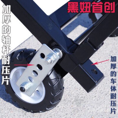 LC02便携式购物小推车买菜车折叠行李车载重王手拉车爬楼车小拉车