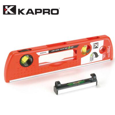 KAPRO水平尺241工具箱带可拆装水平仪双向垂直视窗以色列开普路