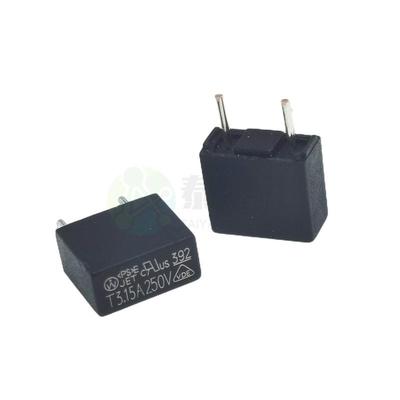 MST392方形电源保险丝黑色250V T250/500mA0.123456.381015A20A安