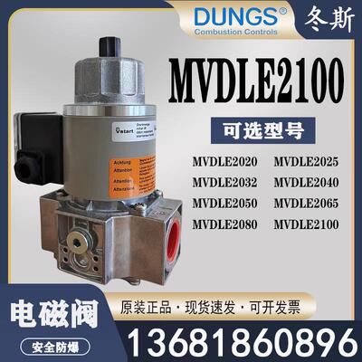 德国DUNGS冬斯MVDLE2100组合电磁阀MVDLE2100燃气电磁阀原装正品