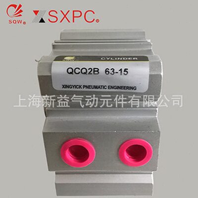 上海新益SQW气缸QCQ2A/QCDQ2A50-63-10-15-20-25-30-35-40-45-50M