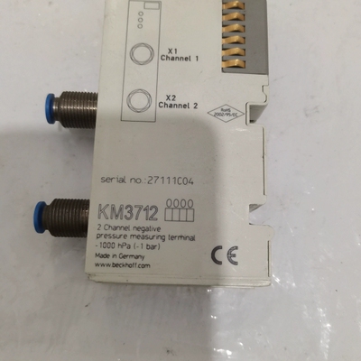 倍福原装KM3712 2通道负压测量终端，德国制造，型号如图