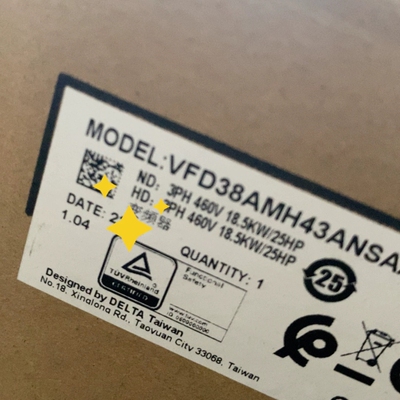 VFD38AMH43ANSAA  台达变频器 全新原装正品