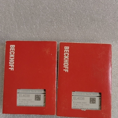 倍福BECKHOFF EL4038模块，，制议价