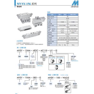 金器电磁阀MVSY-156-4E2C-DC24-LR