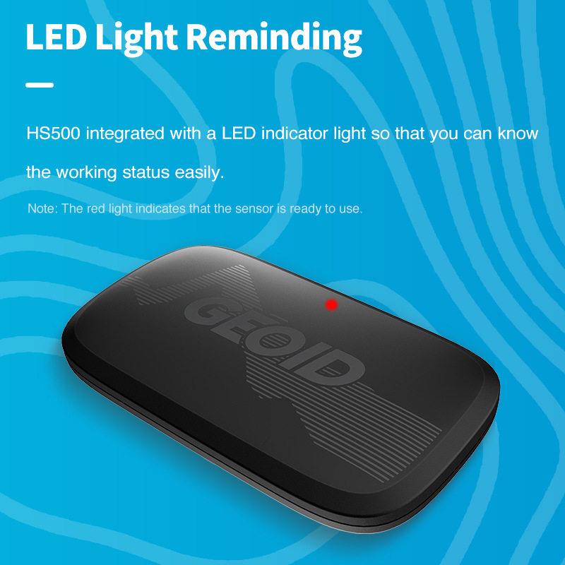 极遨 GEOID HS500双模心率感应器ant+蓝牙兼容Wahoo迈金线上胸带