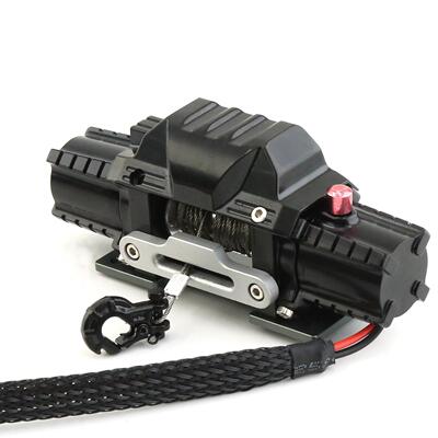 1/10仿真攀爬车 双绞盘金属电动绞盘 TRX-4 SCX10 90046 D90 W90