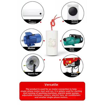 邢台天风电容器Cbb60工作电容器水泵洗衣机电容器4 6 8 12 16 25