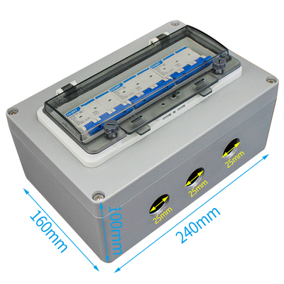 工业防爆空开防尘断路器380V开关3P三相C63A防水明暗装防爆配电箱