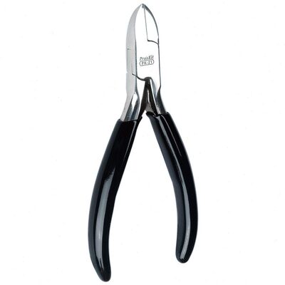 台湾宝工 1PK-22 不锈钢镜面钢细刃斜口钳 进口斜嘴钳子 偏口钳