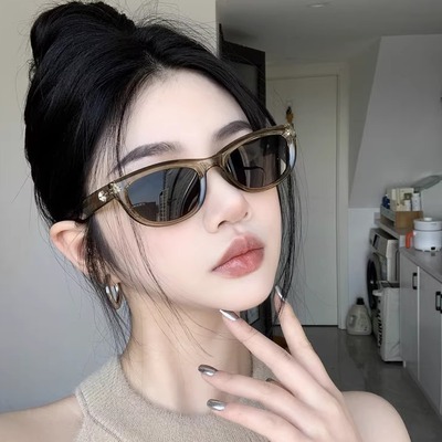 2025新款复古猫眼防紫外线墨镜