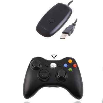 XBOX360无线游戏手柄2.4G360带接收器手柄pc360steam悟空游戏手柄