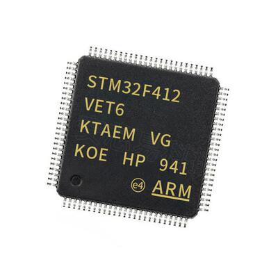 STM32F412VET6 STM32F412VET6TR LQFP100 32位微控制器 MCU片机
