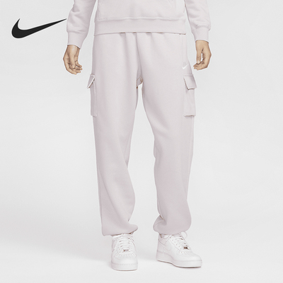 Nike/耐克官方正品Sportswear女士中腰工装薄绒运动裤DQ5197-019