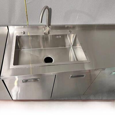 04厨农房橱柜不锈钢36171灶台一体整体厨柜3村橱柜家柜用厨房碗柜