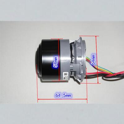 48mm干湿两用nidec'无刷风机 24V150W三相无刷电机洗地机涡