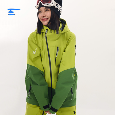 新款男女同款冲锋衣滑雪衣